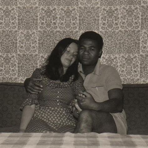 Vintage Photo Affectionate Interracial Couple By Wolfmansmummy 10 00
