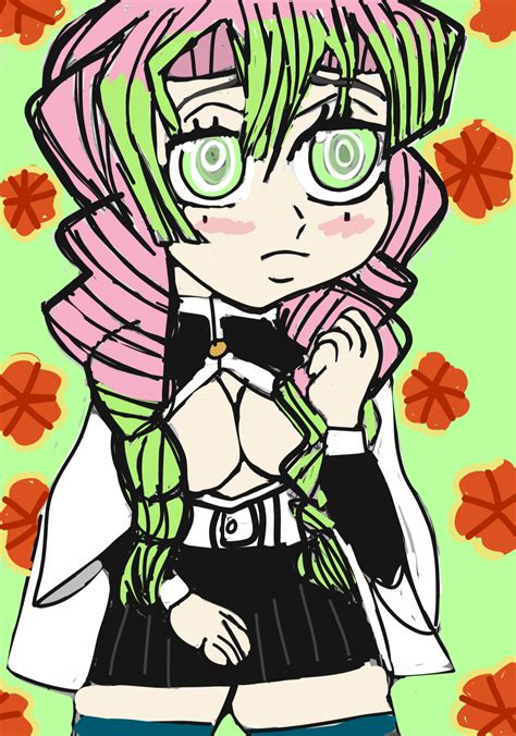 Mitsuri Kanroji Kimetsu No Yaiba By Infinitemultinerd On Newgrounds