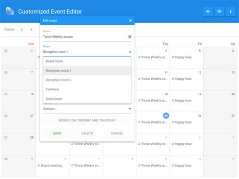 bryntum calendar a modern high performance calendar web
