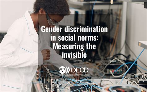 Oecd Gender Discrimination In Social Norms Measuring The Invisible