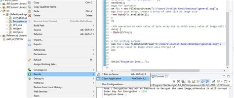 encrypt and decrypt image using java geeksforgeeks