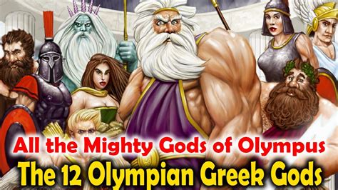 The Twelve Gods Of Mount Olympus
