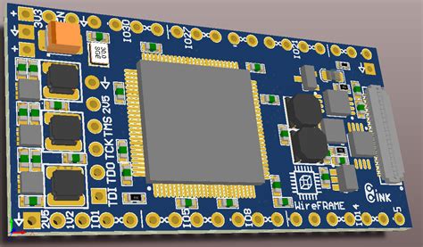 embedded engineering wireframe fpga board