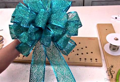 Make A Big Loopy Bow With One Ribbon And The Pro Bow Bowmaker Fancy
