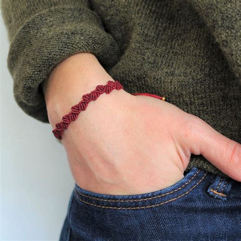Macrame Bracelet Etsy