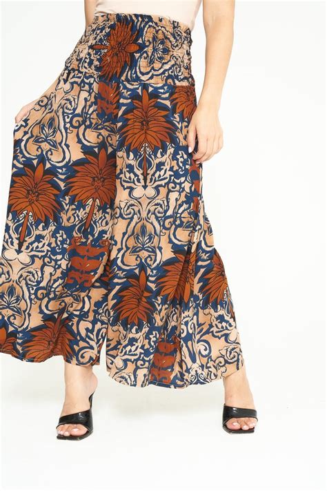 Floral Wide Leg Trouser