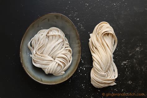 How To Make Silky Smooth Udon Noodles From Scratch Ginger And Scotch