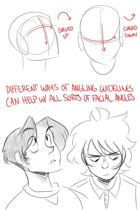Teakips Head Angles Tutorial Sketch Book Drawing Tutorial Drawing