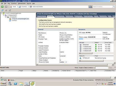 configure persistent scratch partition for esxi logs vmware insight