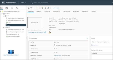install vsphere replication 8 5 mastering vmware