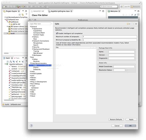 eclipse editor for java developers mac treeradar