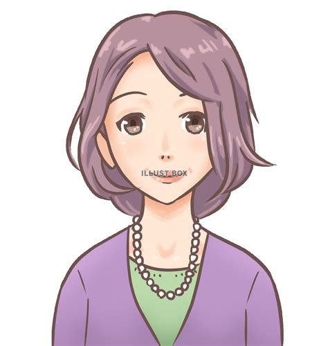 √70以上 可愛いおばさんイラスト