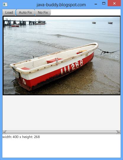 java buddy get width and height of resized imageview
