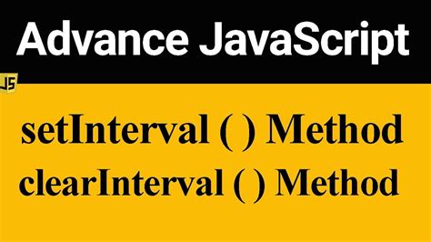 setinterval and clearinterval methods in javascript hindi youtube