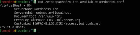 how to install wordpress with apache on debian and ubuntu