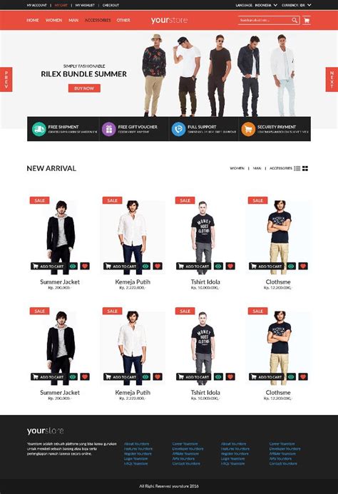 slicing layout toko online responsive menggunakan bootstrap malas ngoding