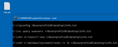 how to copy command prompt output text to clipboard or
