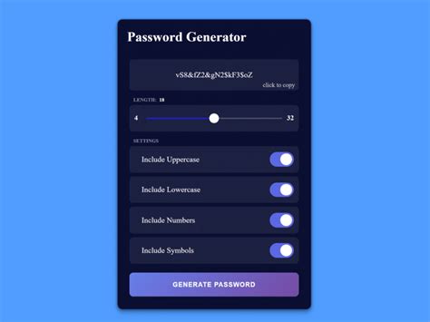 Javascript Random Password Generator — Codehim