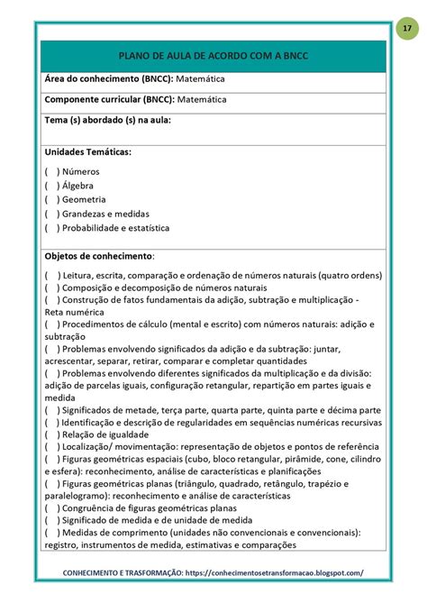 Planos De Aula Alinhados A Bncc Como Desenvolver Suas Aulas E Rbt