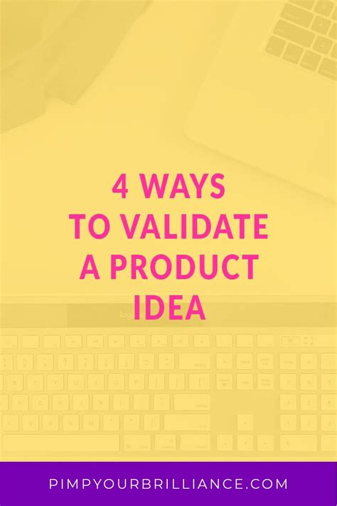4 Ways To Validate A Product Idea Monique Malcolm