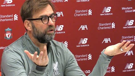 Jurgen Klopp Full Pre Match Press Conference Watford V Liverpool