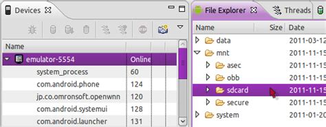 data management options for android applications
