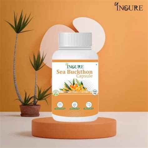 Herbal Sea Buckthorn Capsule At Rs 75 Bottle Buckthorn Capsules In