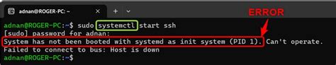 [solved] system has not been booted with systemd as init system