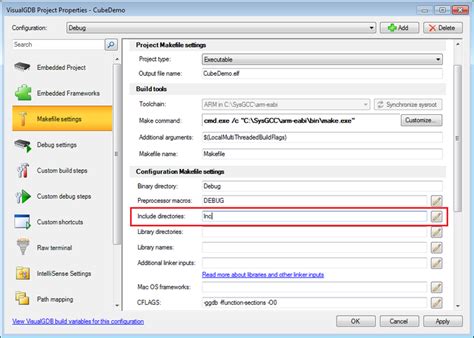 using stm32 startup code generator with visualgdb visualgdb tutorials