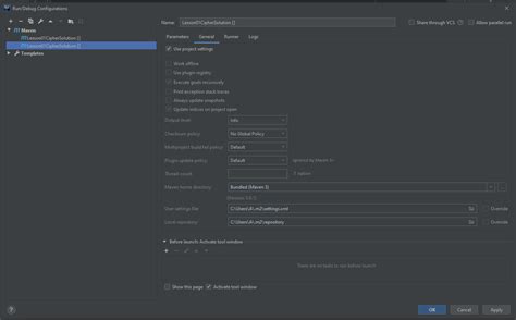 java launching maven file unable to run stack overflow