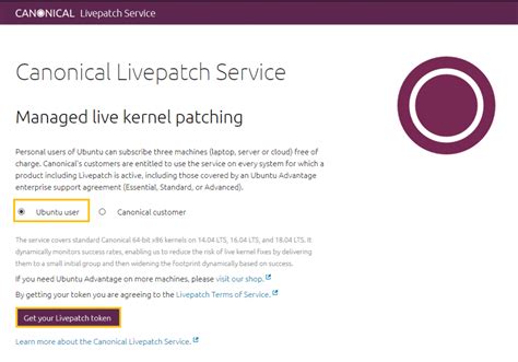 avoid kernel reboots with ubuntu livepatch from canonical