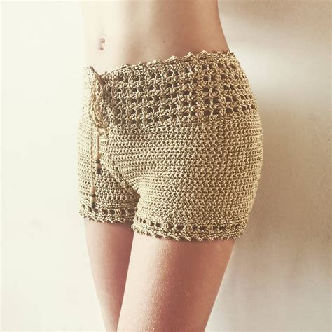 Pdf File For Crochet Pattern Leyla Crochet Shorts Sizes Xs L Etsy