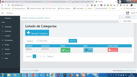 ¿como se soluciona el problema de visualización de un proyecto de