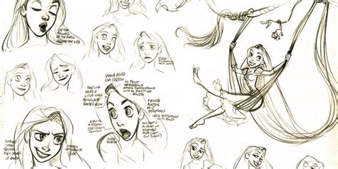 Tangled 120 Original Concept Art Collection