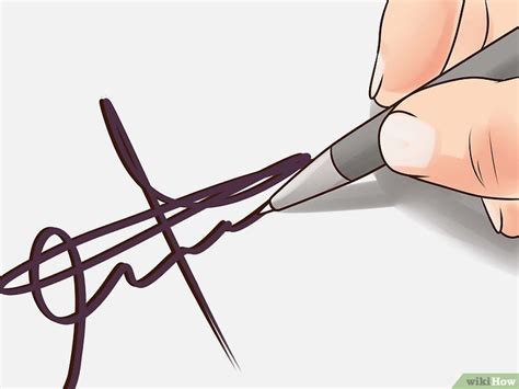 3 Formas De Falsificar Una Firma Wikihow