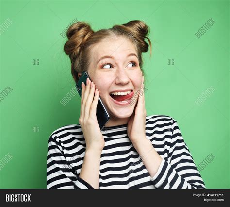 Beautiful Cheerful Image And Photo Free Trial Bigstock