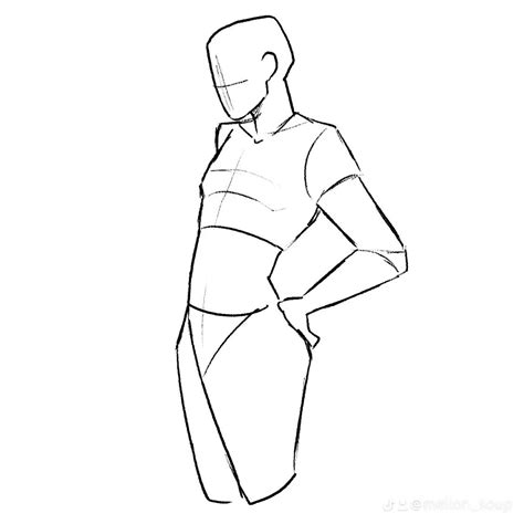 Drawing Art Sketches Anatomy Character Design Pose Reference Halfbody