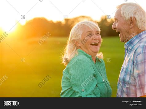 Senior Couple Laughing Image And Photo Free Trial Bigstock