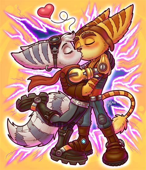 Ratchet And Clank Ratchet Kiss