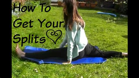 How To Get Your Splits For Beginners Youtube