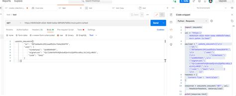 how to send raw data in a post request python 1001