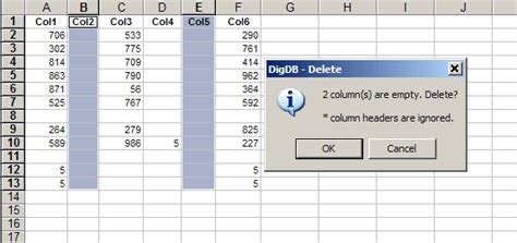 delete blank empty hidden rows columns sheets excel