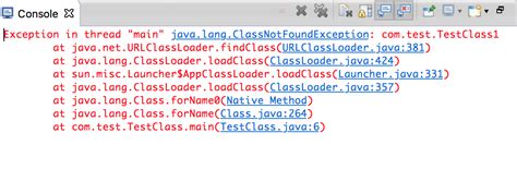 classnotfoundexception vs noclassdeffounderror javagyansite