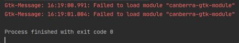 javafx failed to load module canberra gtk module software