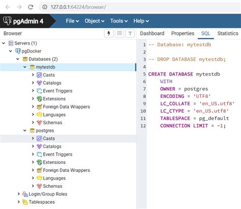 running postgresql in docker inside virtualbox ubuntu vm