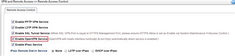set up vigor3900 2960 as an openvpn server using local user database