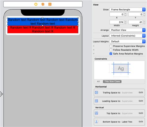 ios how to get the dynamic height of uiview which contains two or