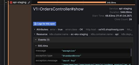 grafana is possible to query events attributes on tempo by traceql