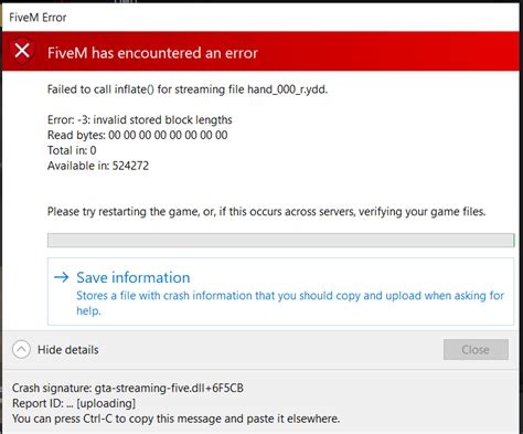 Fivem Guide Fixing Failed To Call Inflate
