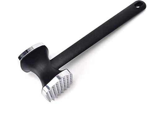 Zmren Meat Tenderizer Hammer Double Sided Stainless Steel Meat